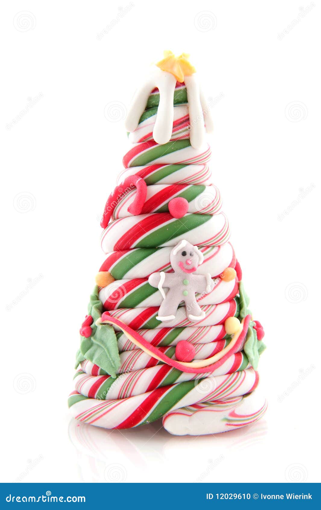 Candy christmas tree stock photo. Image of cane, isolated - 12029610