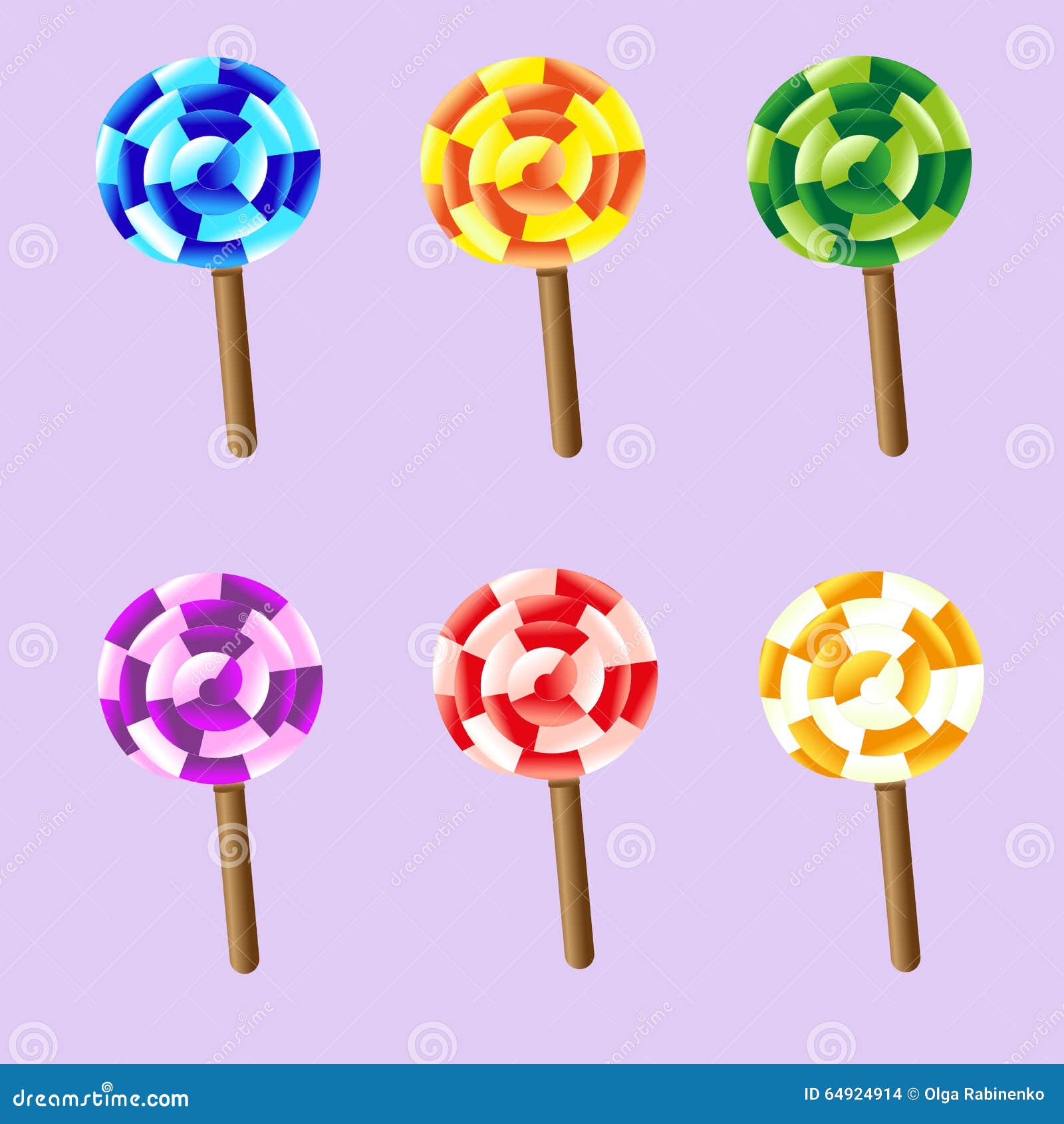 Candy stock vector. Illustration of graphic, hard, birthday - 64924914
