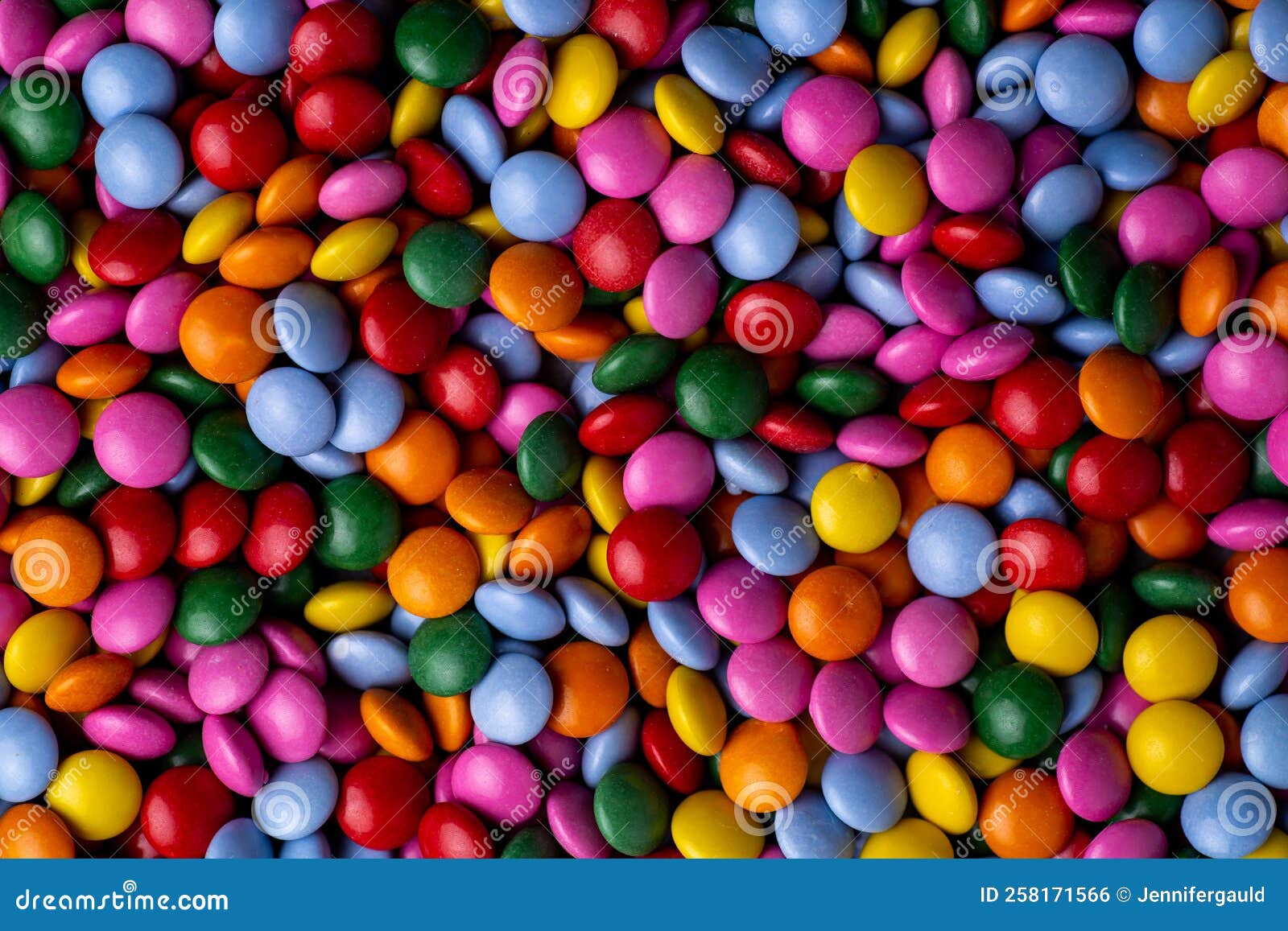 Candy Coated Chocolate Button Sprinkle Texture Stock Photo - Image of ...