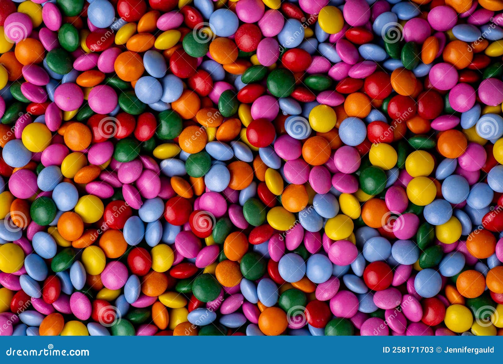 Candy Coated Chocolate Button Sprinkle Texture Stock Image - Image of ...