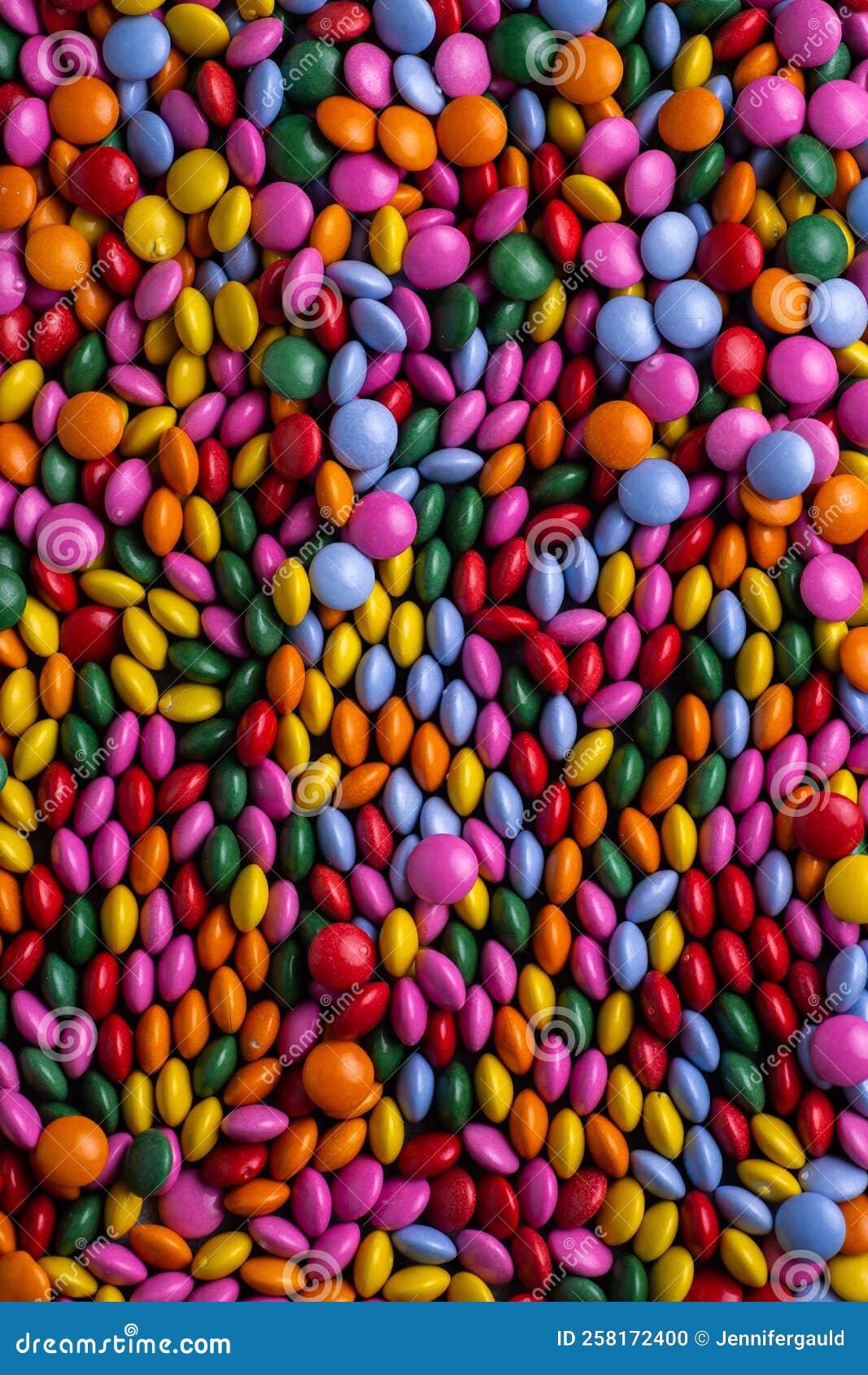 Candy Coated Chocolate Button Sprinkle Texture Stock Photo - Image of ...