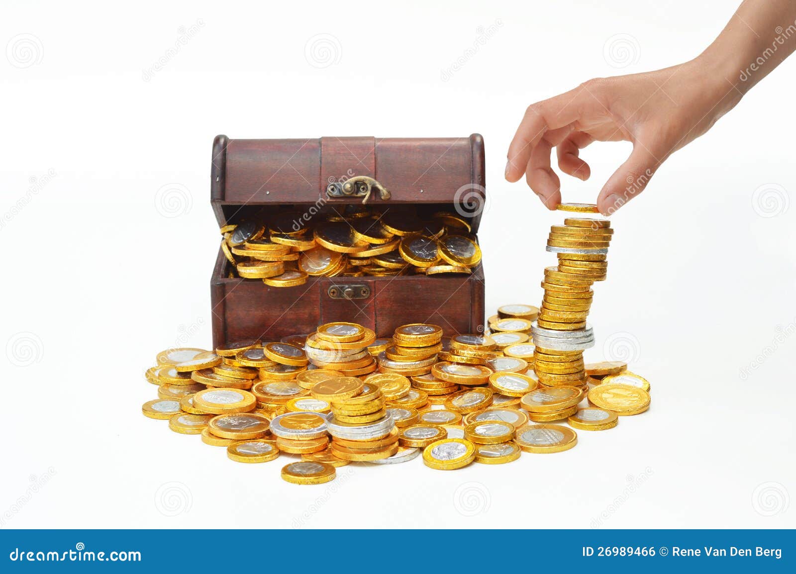 Candy Coins stock photo. Image of capital, commercial - 26989466