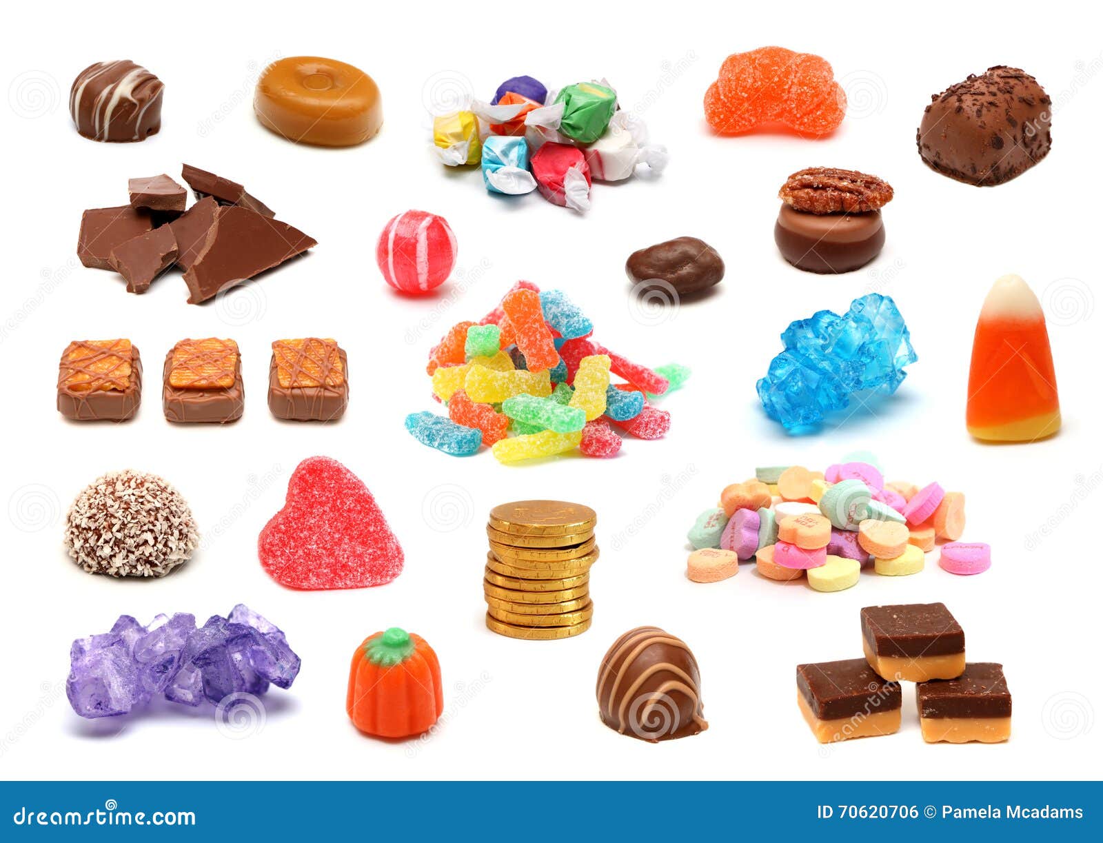 Candy Collage Royalty-Free Stock Image | CartoonDealer.com #70620394