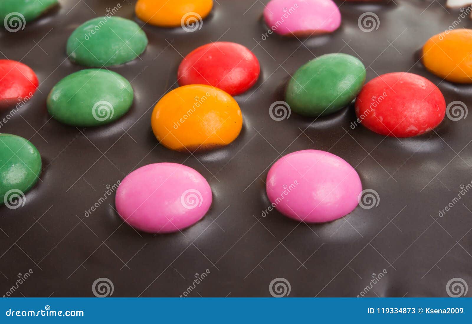 Candy in colored glaze stock image. Image of party, yellow - 119334873