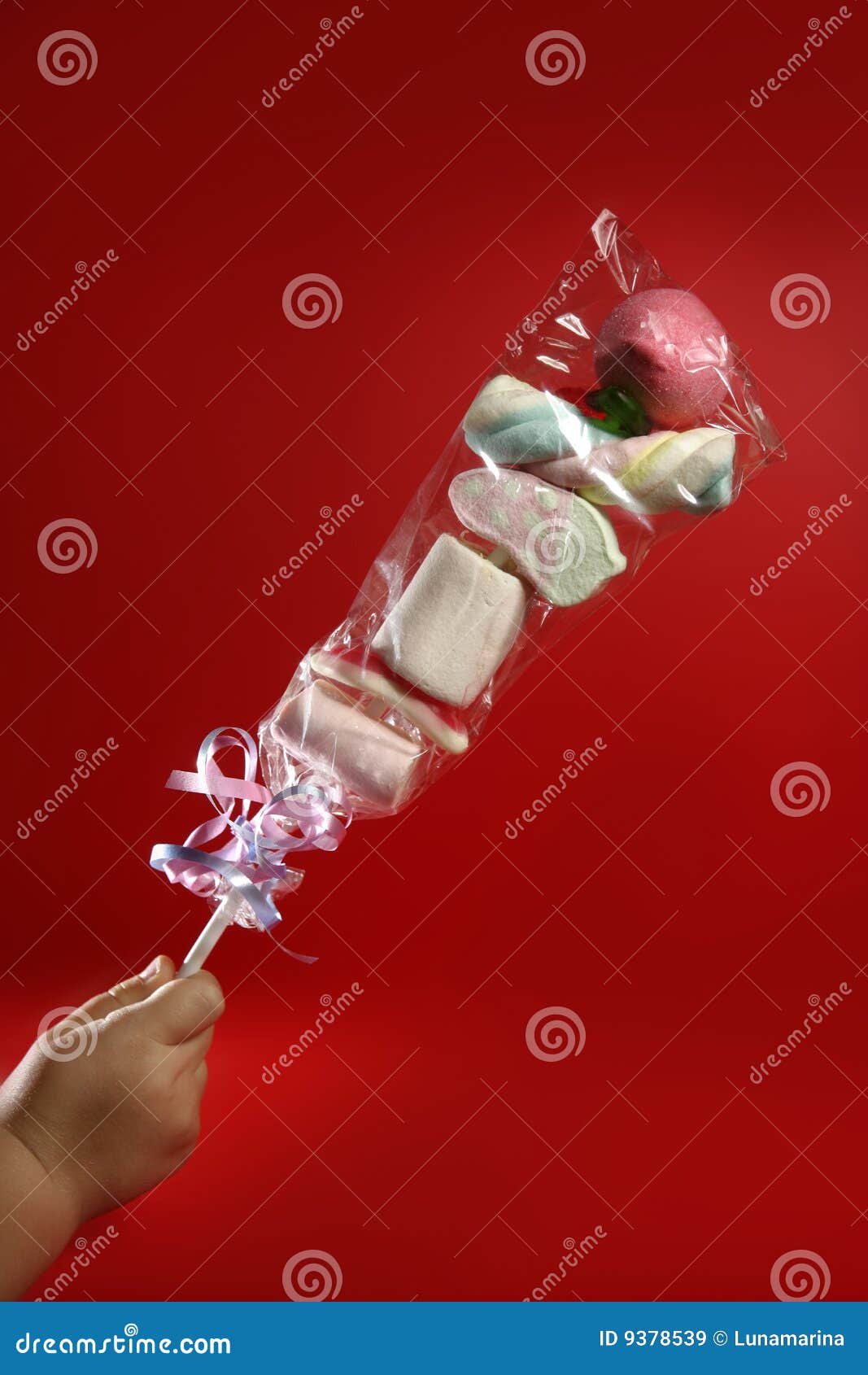 Colorful Lolipop Isolated On Plain White Background Royalty-Free Stock ...