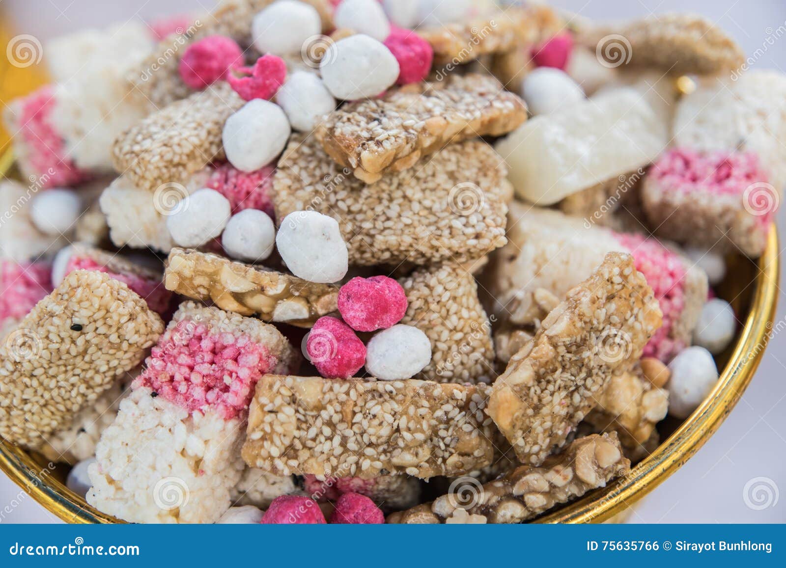 Candy Comfit, Chinese Sweetmeat Made of Many Ingredients Stock Photo ...