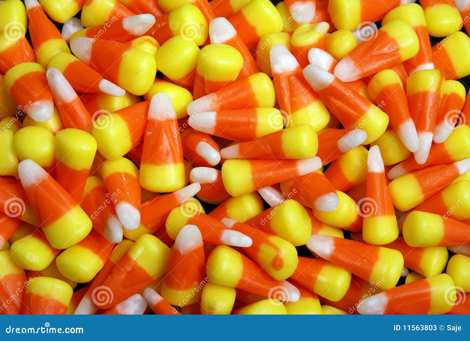 Candy Corn stock image. Image of sweet, fall, treat, yellow - 11563803