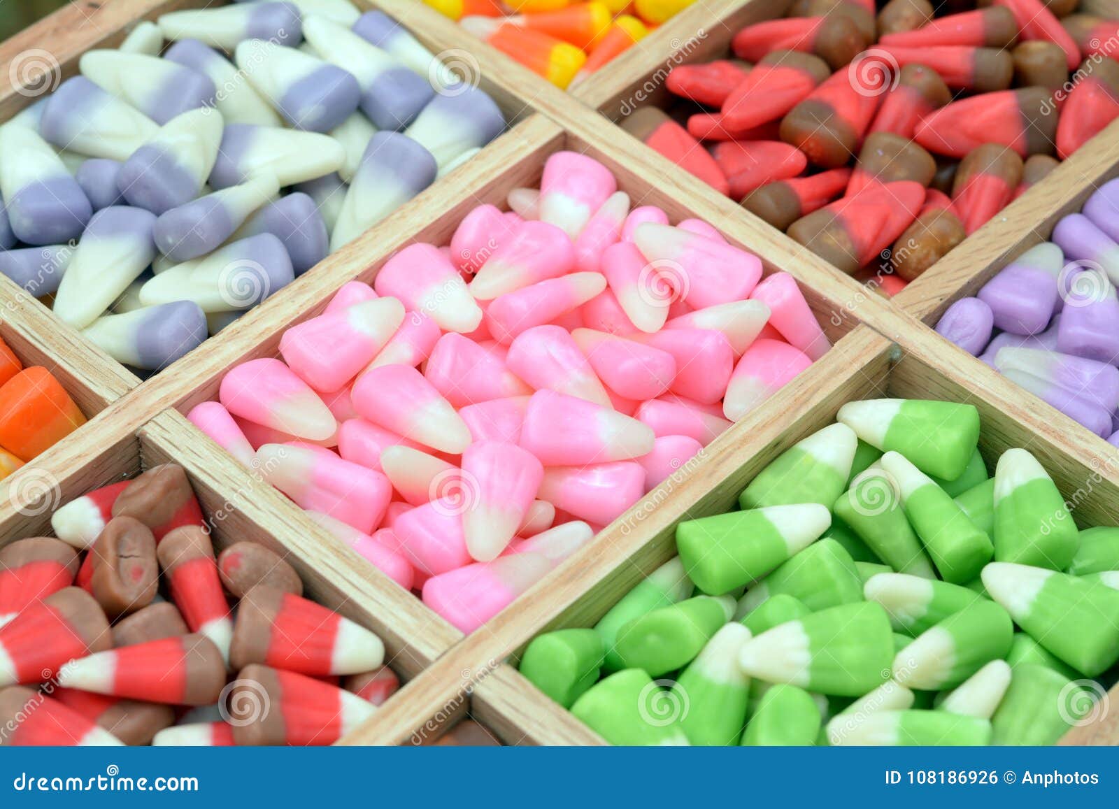 Candy corn box stock photo. Image of food, candy, white - 108186926