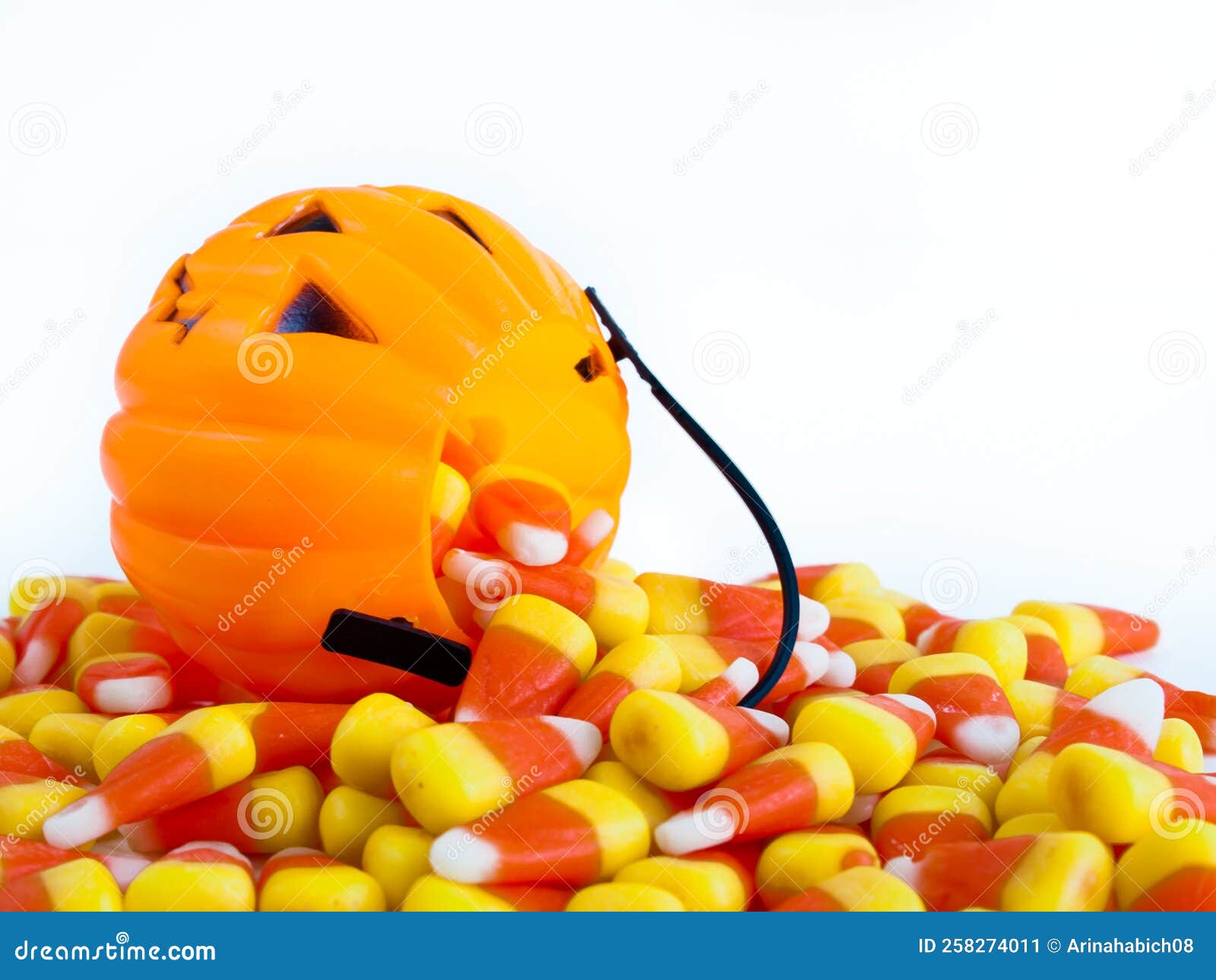 Candy Corn stock image. Image of fall, dessert, food - 258274011