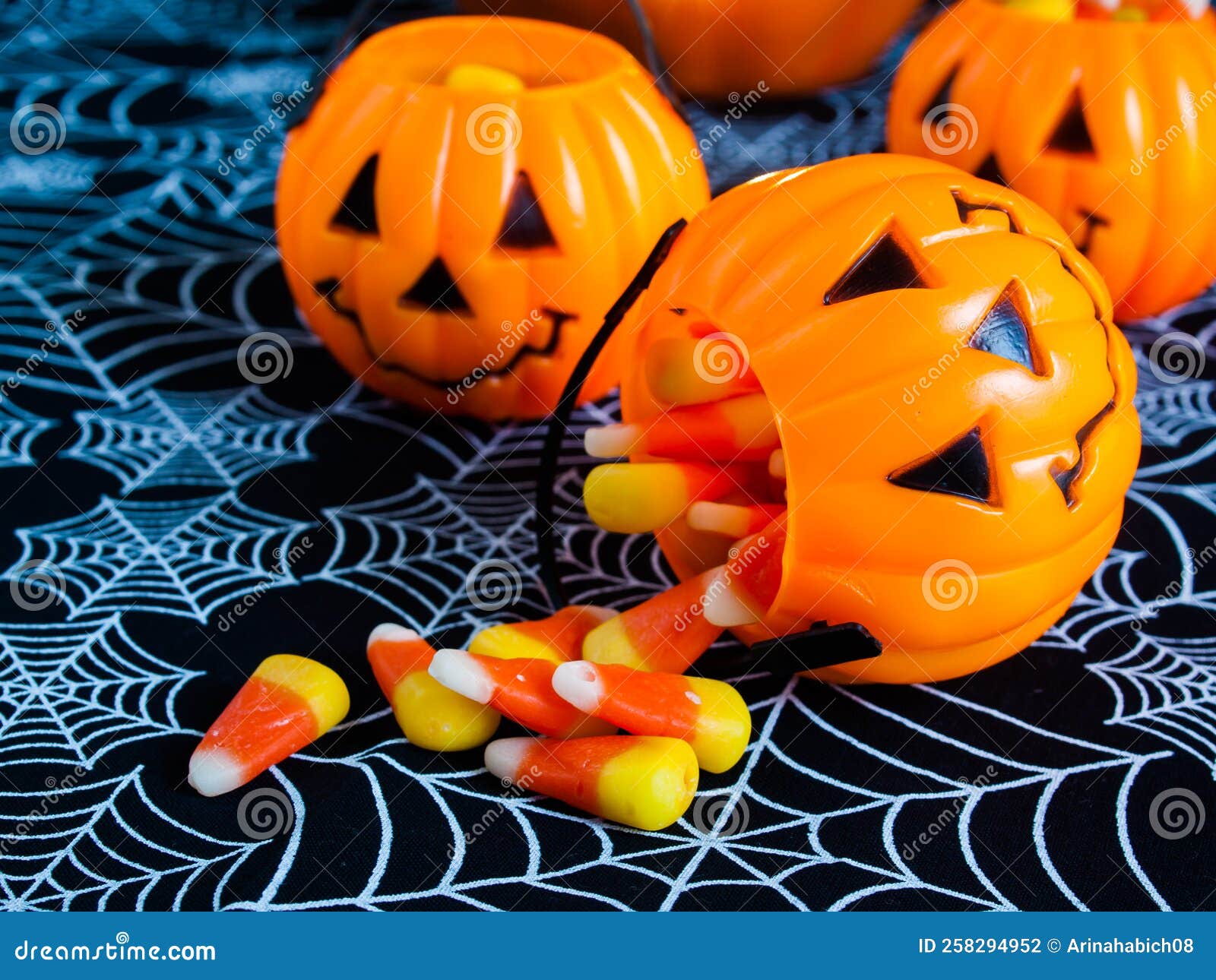 Candy Corn stock photo. Image of scary, candle, yellow - 258294952