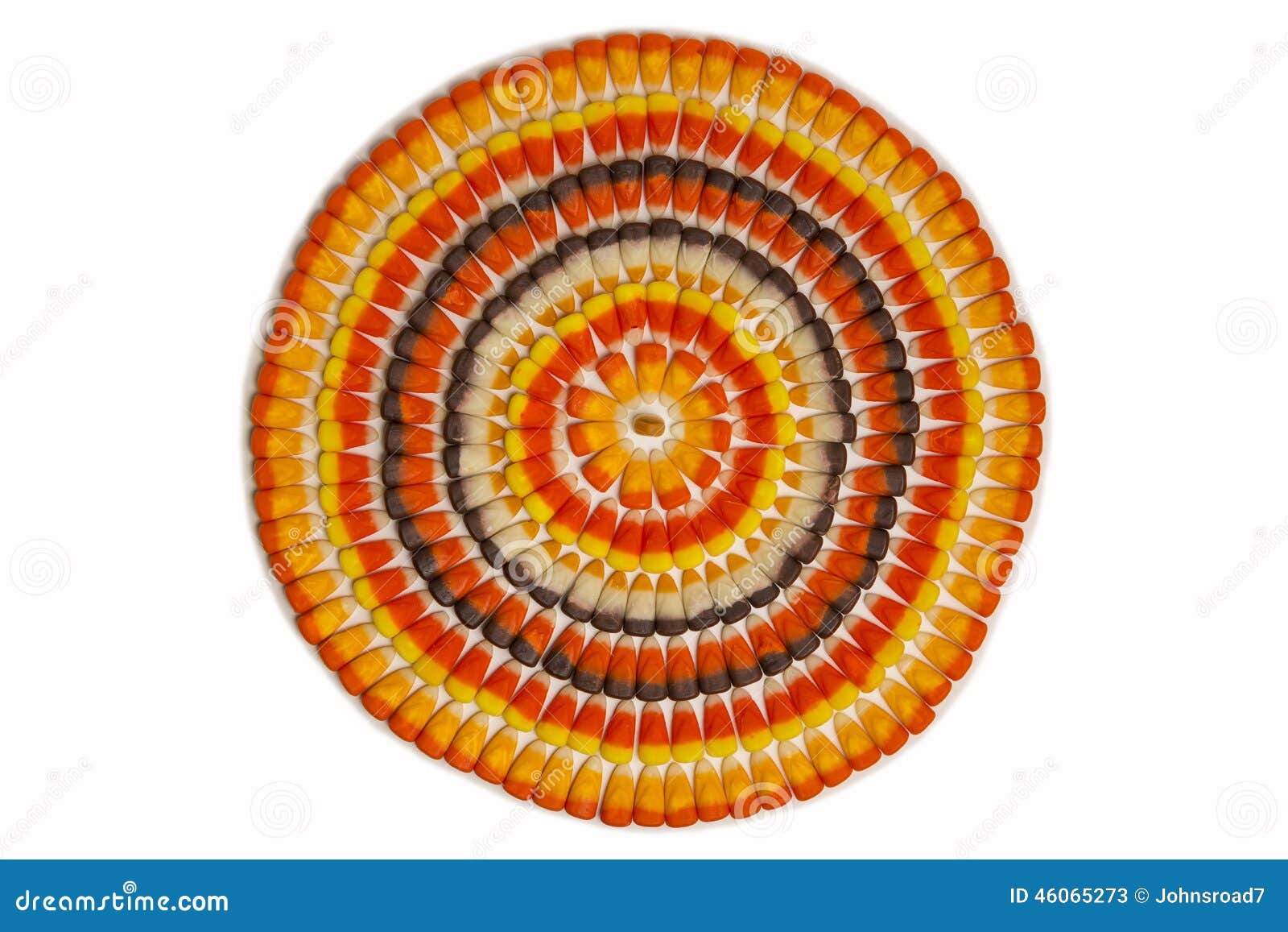 Candy Corn Circles stock image. Image of pile, background - 46065273