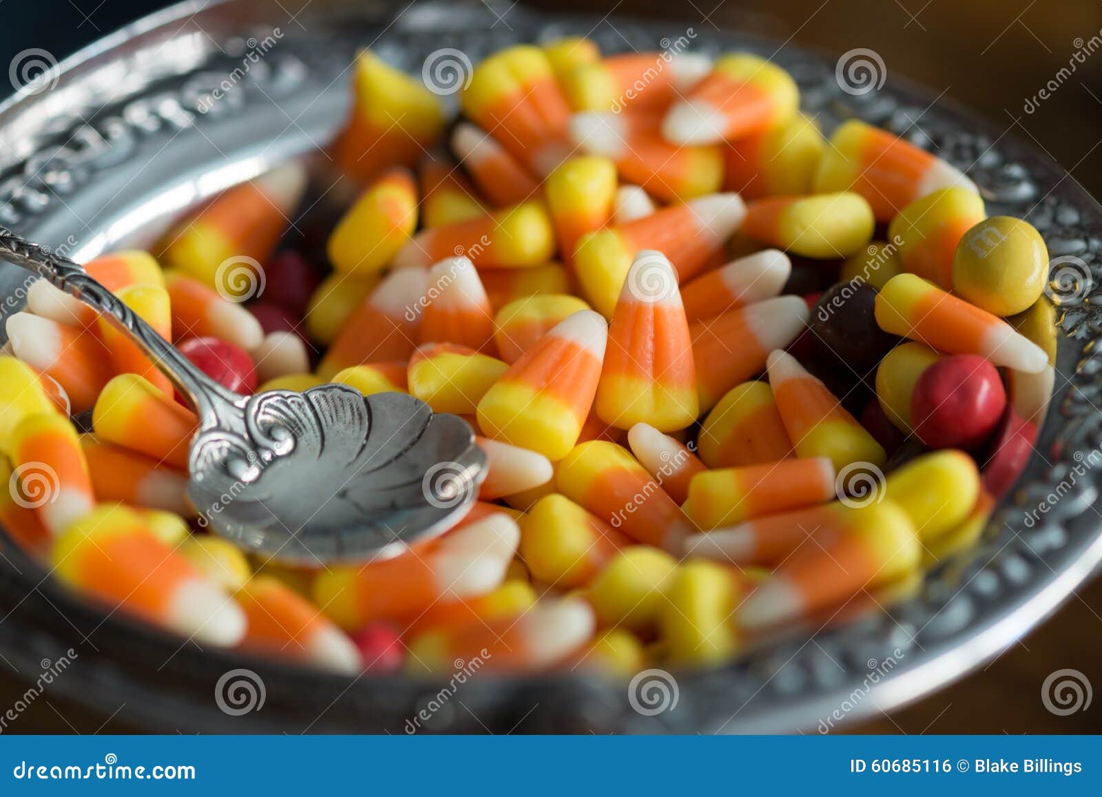 Candy Corn Display for Halloween Stock Photo - Image of fright, lantern ...
