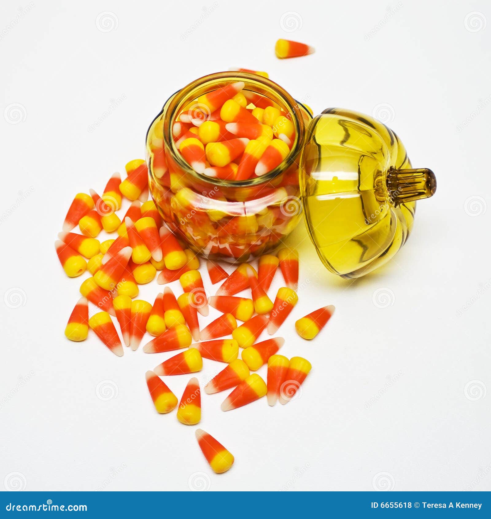 Candy Corn in Jar stock photo. Image of candies, sugary - 6655618
