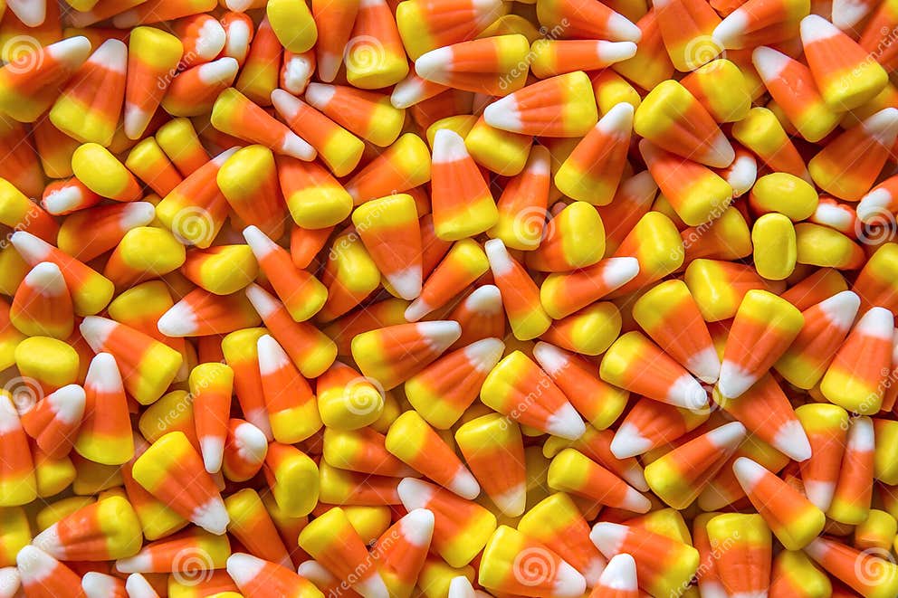 Candy corn stock photo. Image of colourful, abstract - 39263250