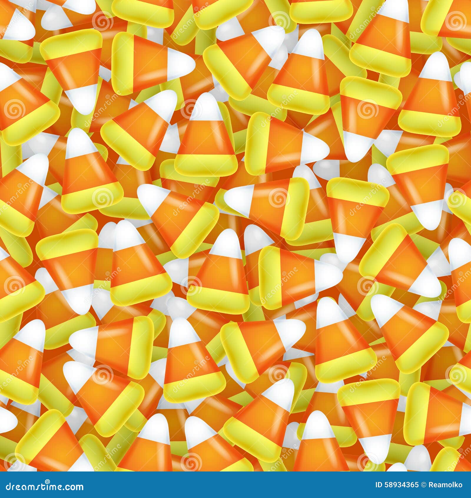 Candy Corn. Draw By Grid. Copy Picture Educational Game For Children ...