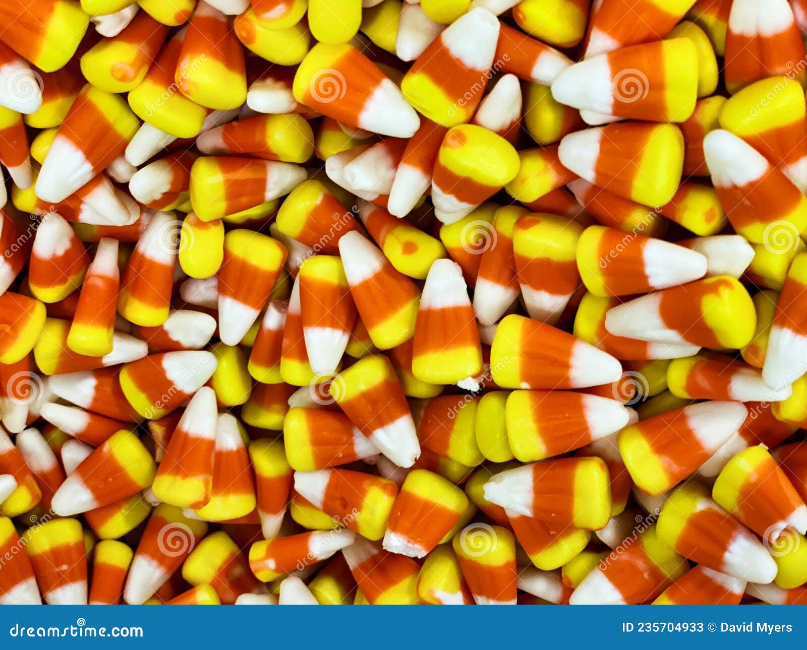 Candy Corn, Small Pyramid-shaped Candy, Orange, Yellow, White Stock ...