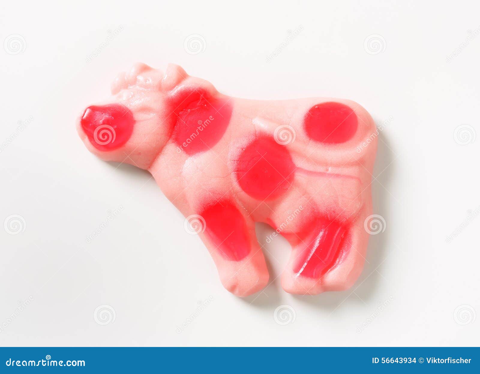 Candy cow stock photo. Image of gummy, flavored, closeup - 56643934