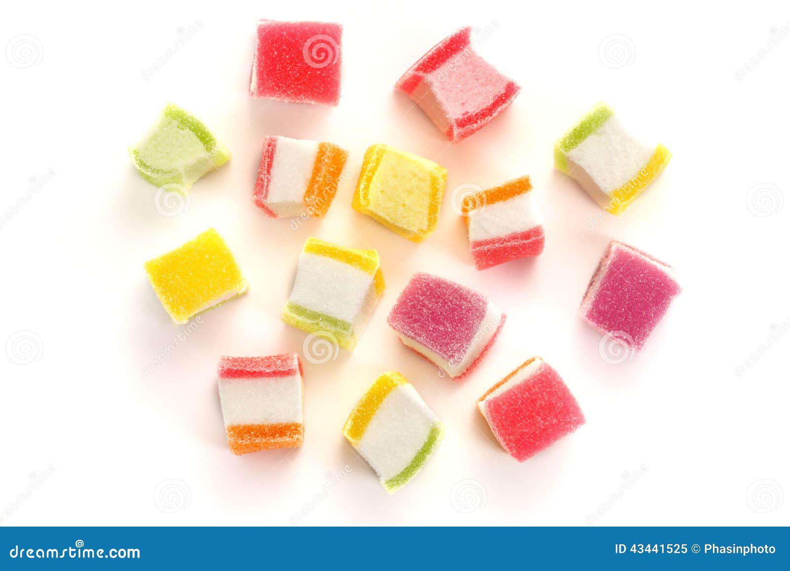 Candy cube stock image. Image of color, rainbow, yellow - 43441525