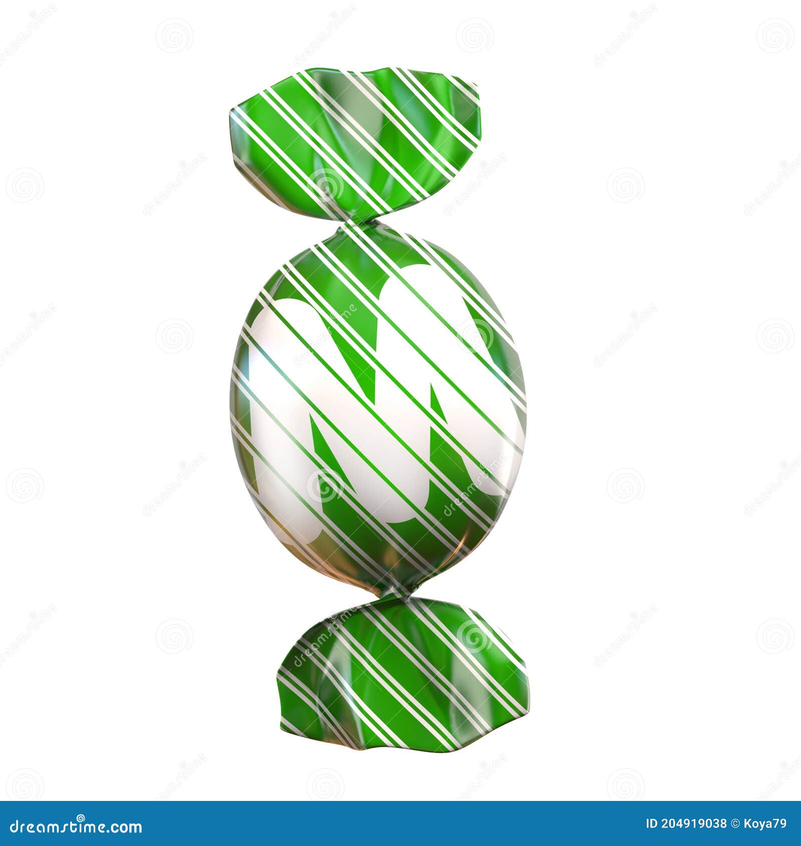 Candy 3d font letter M stock illustration. Illustration of cute - 204919038