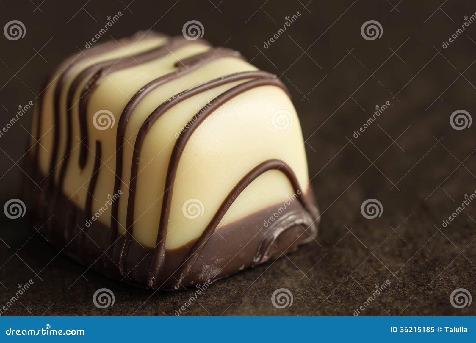 Candy from Dark and Light Chocolate Stock Image - Image of sugar ...