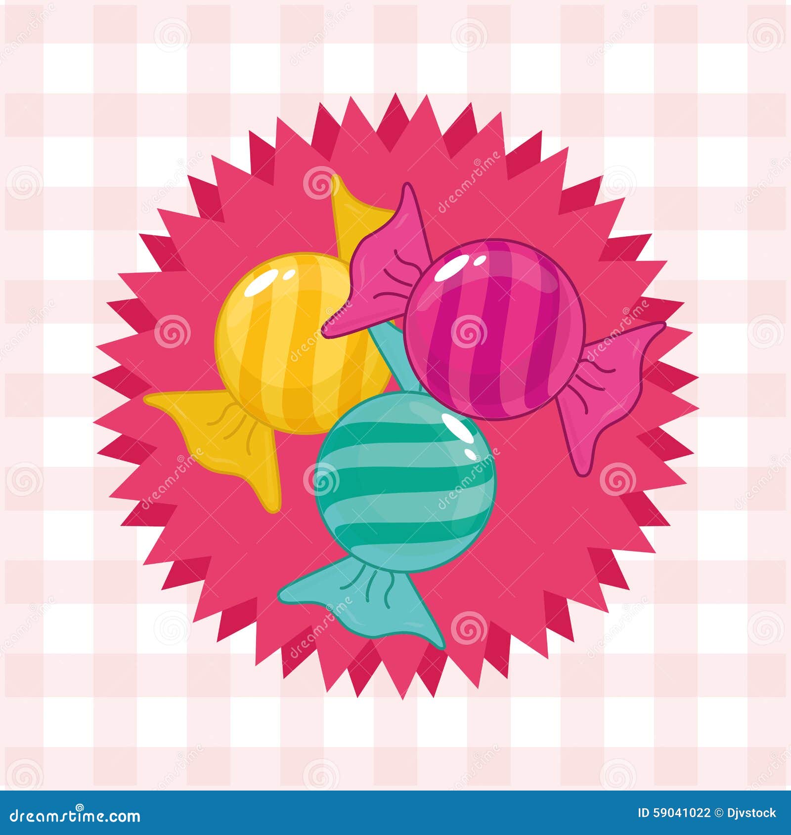Candy design stock vector. Illustration of food, sweets - 59041022
