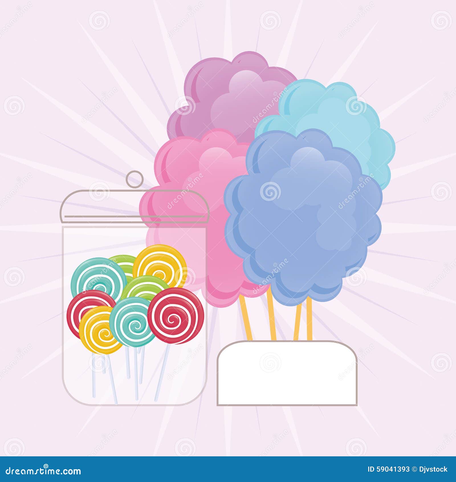 Candy design stock vector. Illustration of cute, design - 59041393