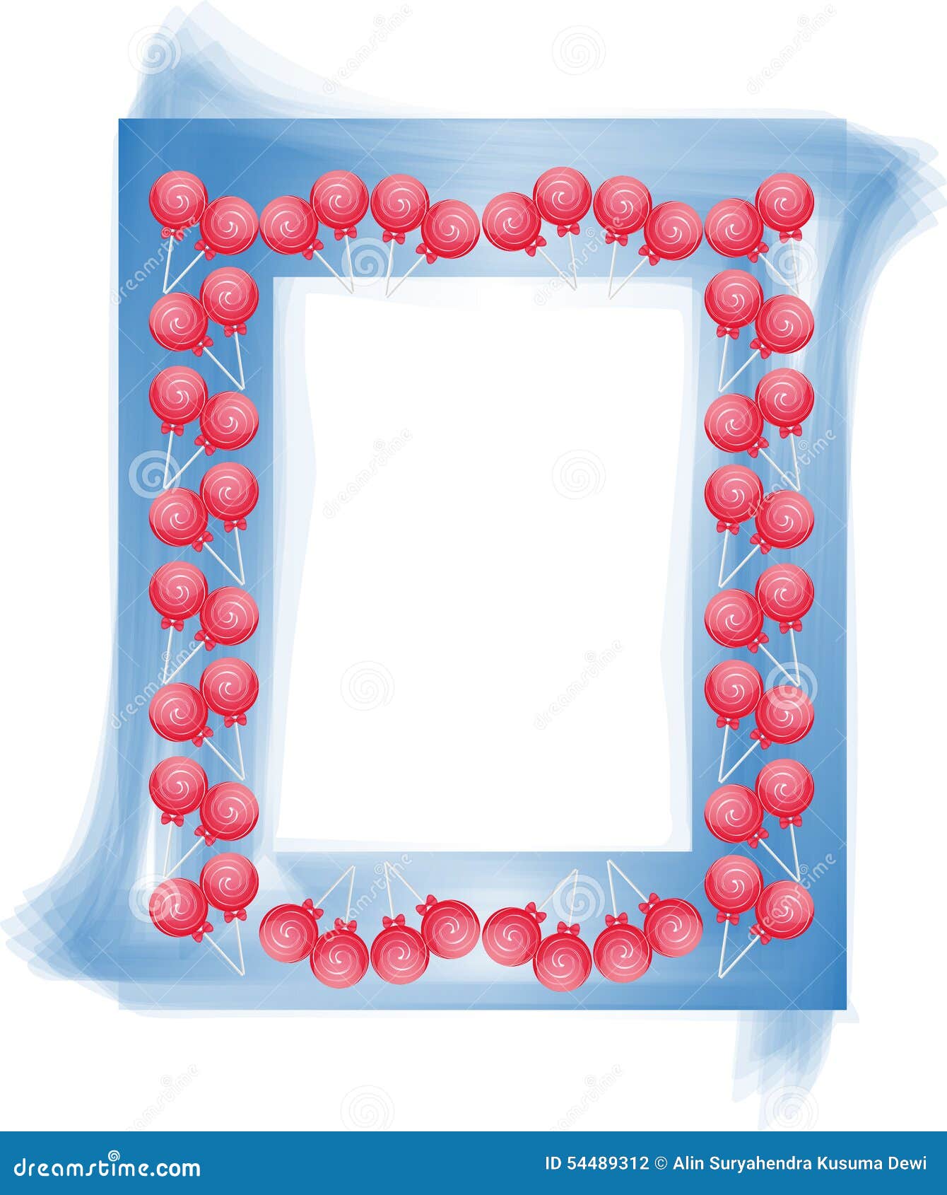 Candy design frame photo stock vector. Illustration of pattern - 54489312