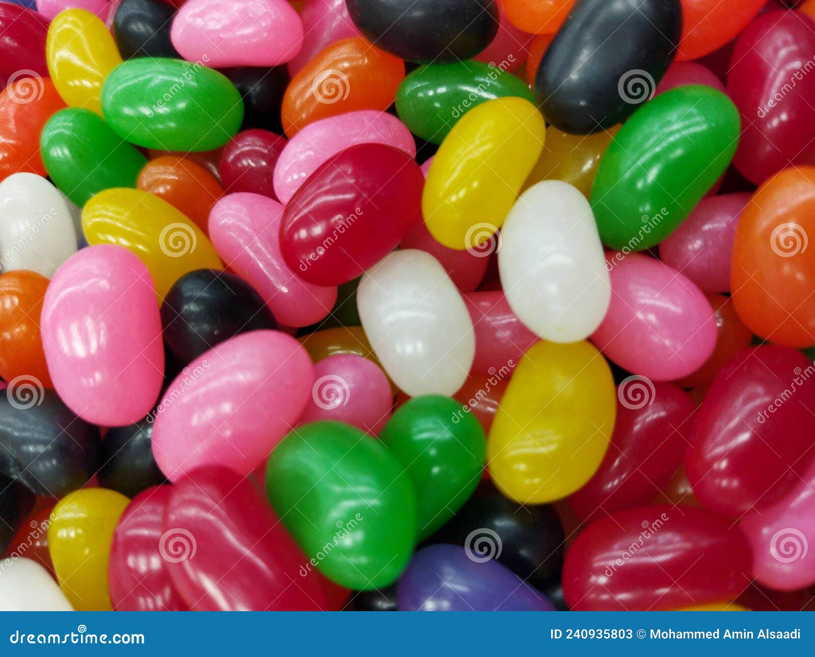 Candy with Different Colours Stock Image - Image of background, closeup ...