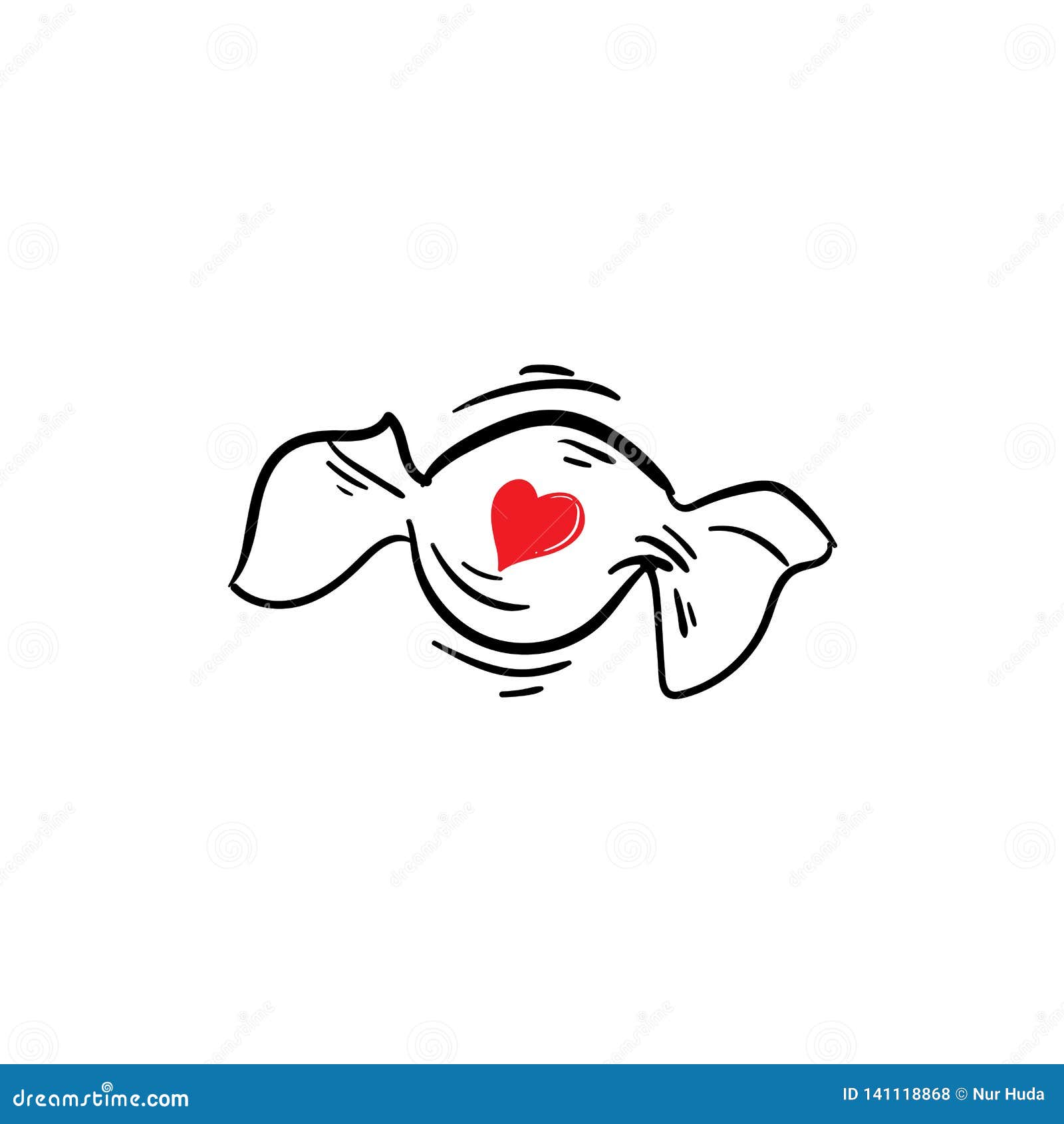 Candy Doodle Icon Vector Cute Stock Illustration - Illustration of line ...