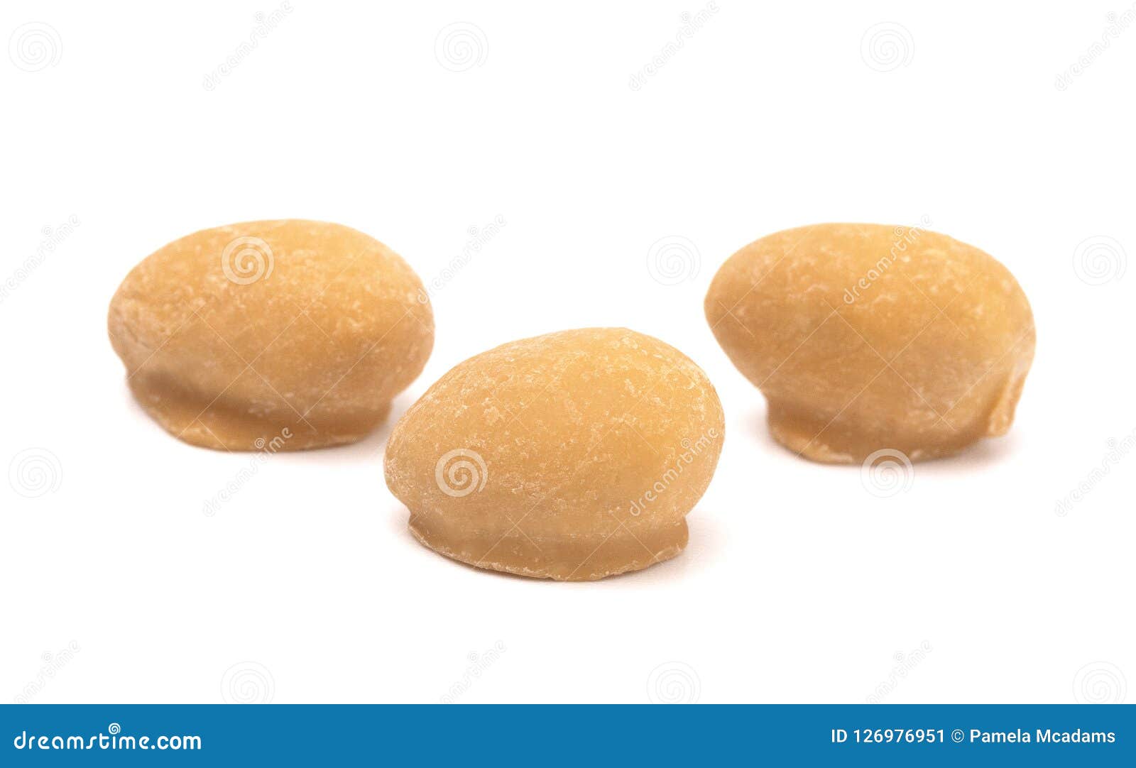 Toffee and Peanut Candies Covered in Maple Stock Image - Image of diet ...