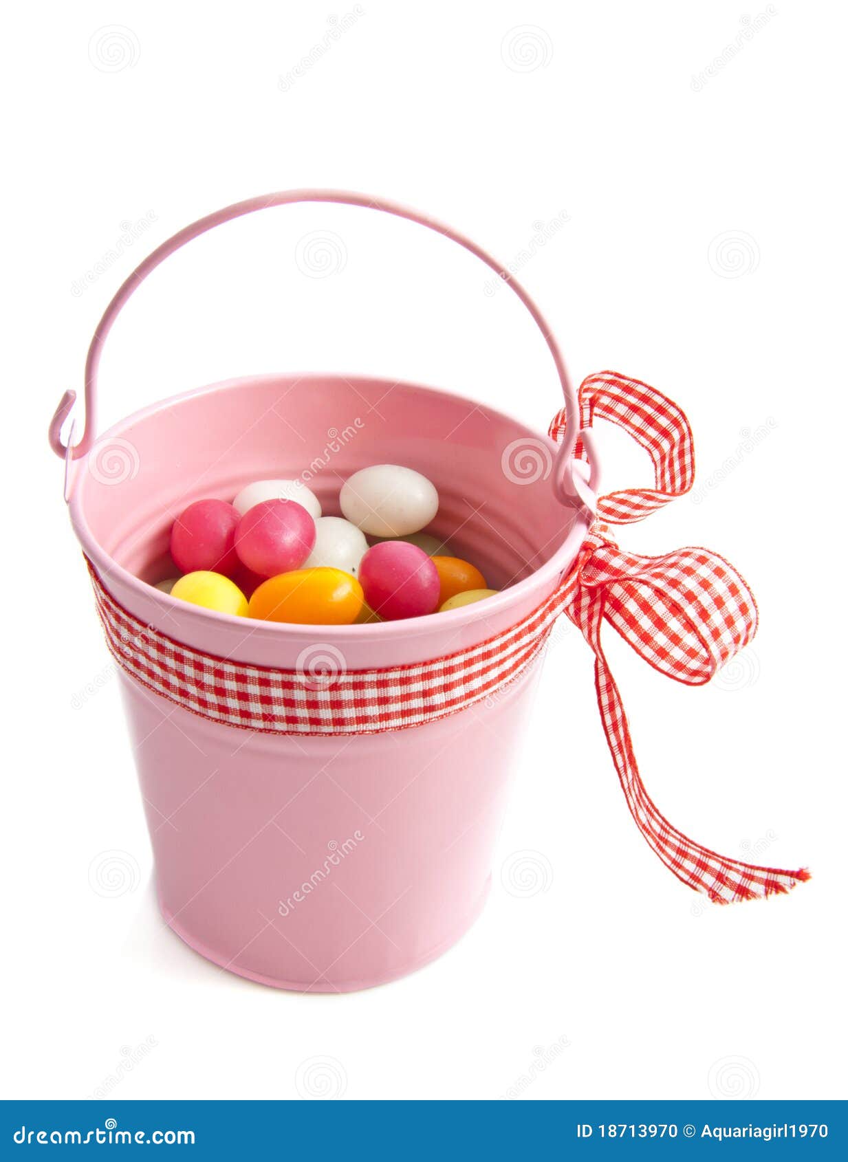 Candy easter bucket stock photo. Image of color, decoration - 18713970