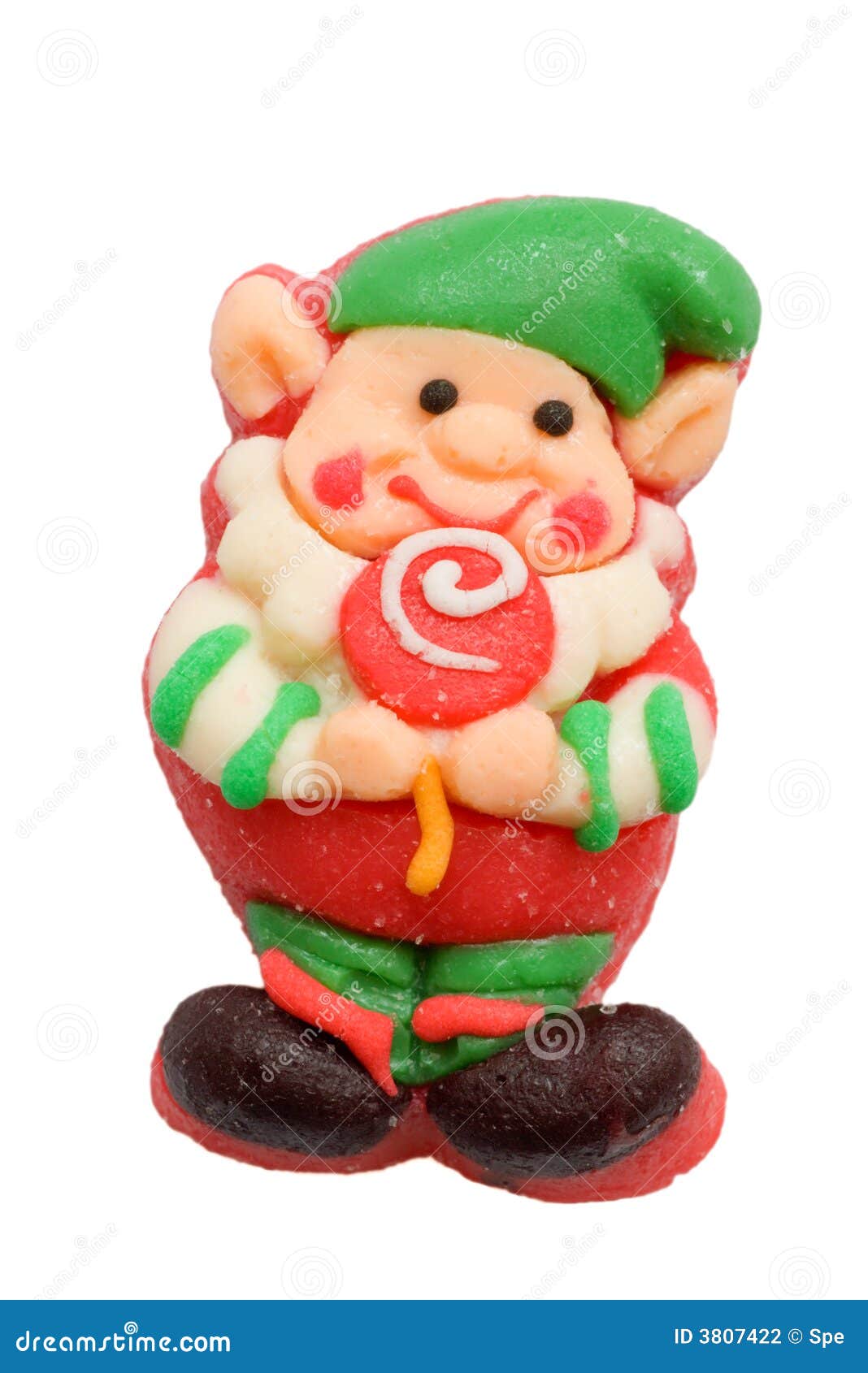 Candy elf stock photo. Image of fairy, december, isolated - 3807422