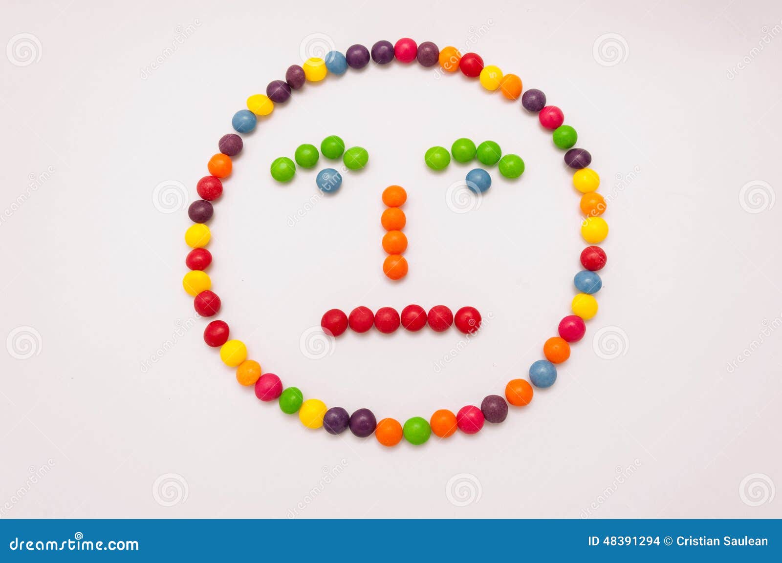 Candy Emoticon stock photo. Image of confectionery, childish - 48391294