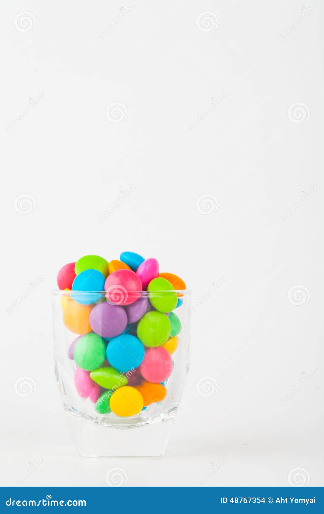 Candy in glass stock photo. Image of bright, berry, lollypop - 48767354