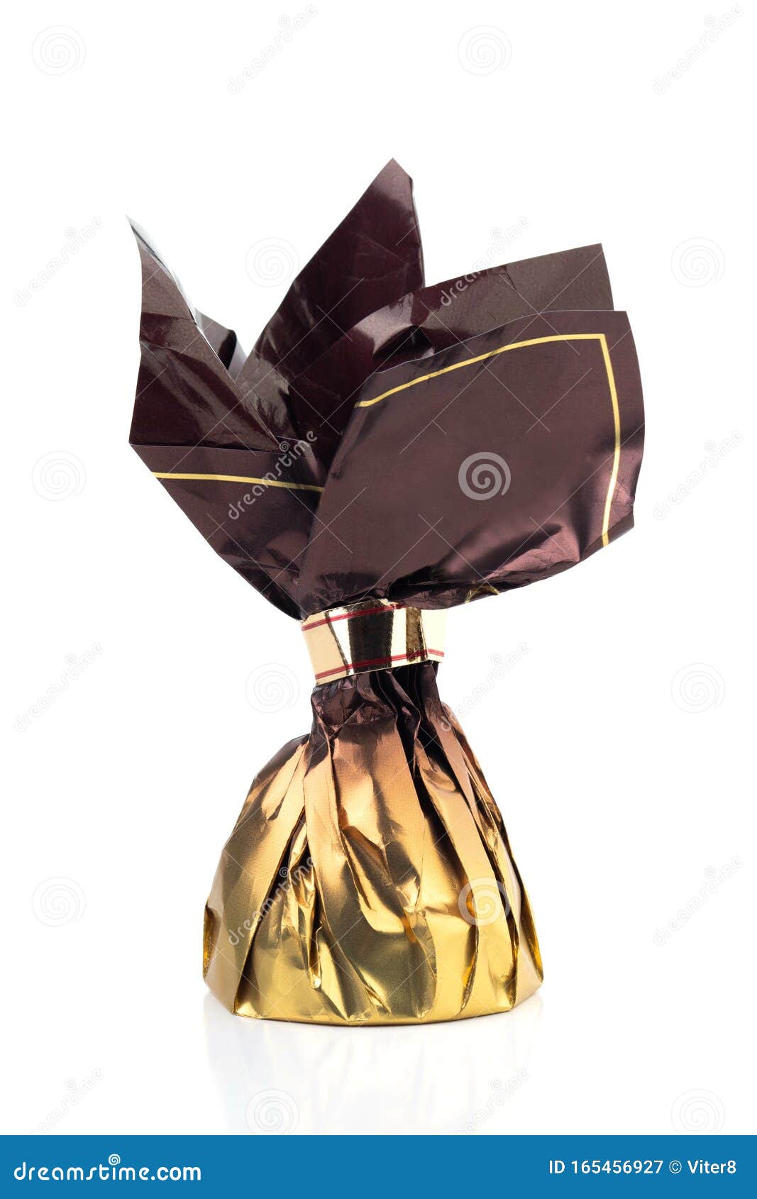 Candy in Golden Wrapper Isolated on White 库存图片 - 图片 包括有 存在, 纸张: 165456927
