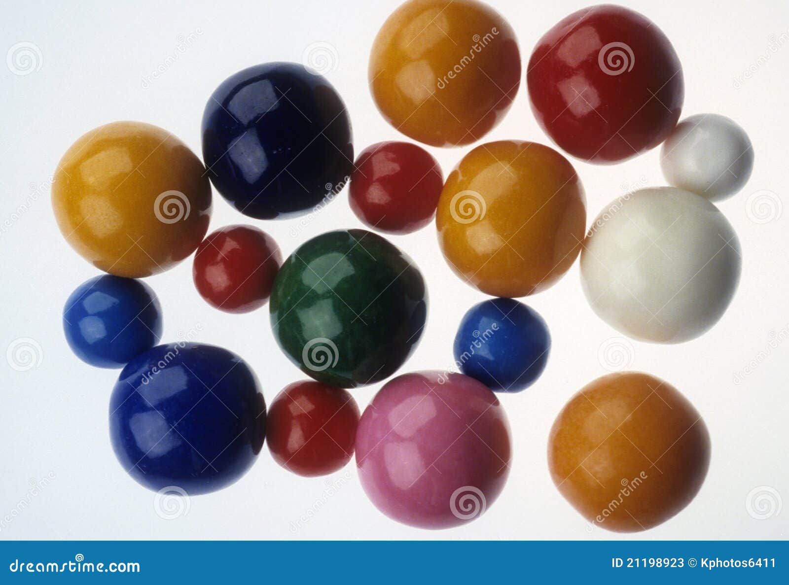 Candy gum balls stock image. Image of orange, ball, familiar - 21198923