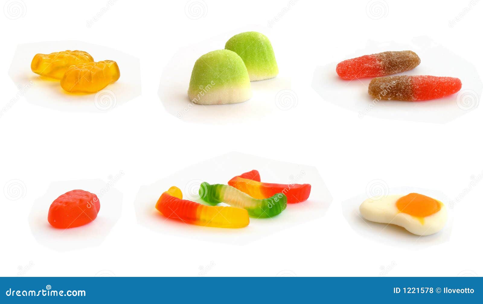 Candy(gummy fruit sweets) stock photo. Image of yummy - 1221578