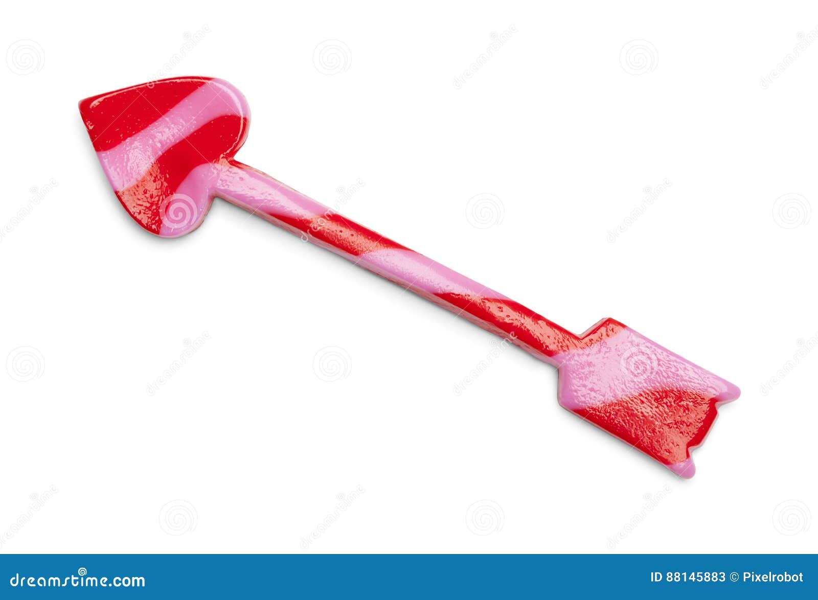 Candy Heart Arrow stock image. Image of candy, isolated - 88145883