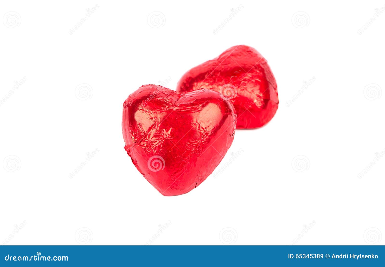 Candy a heart shaped stock image. Image of dessert, foil - 65345389