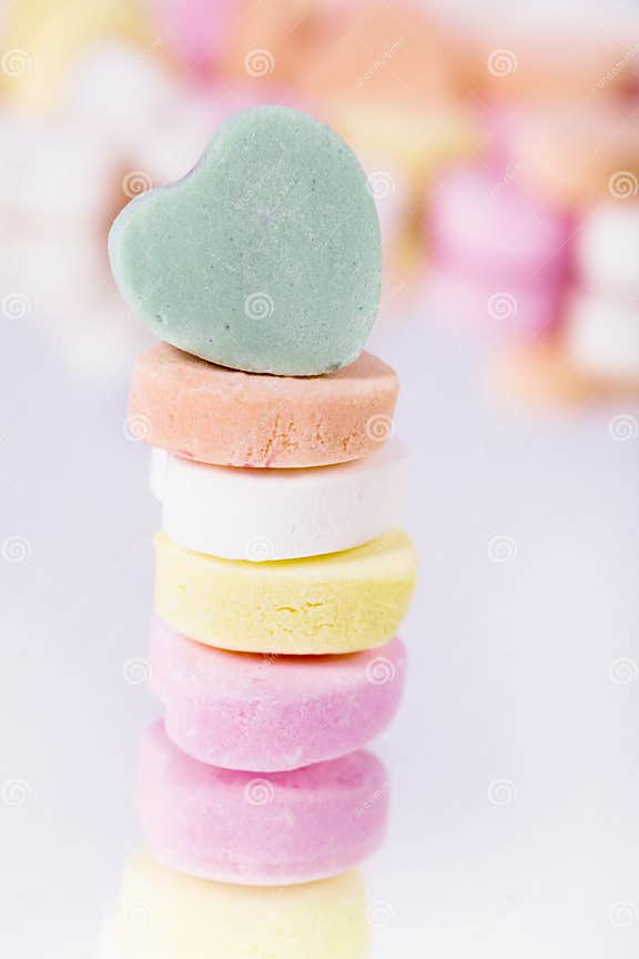 Candy Hearts stock image. Image of surprise, romance, sweetheart - 2026051