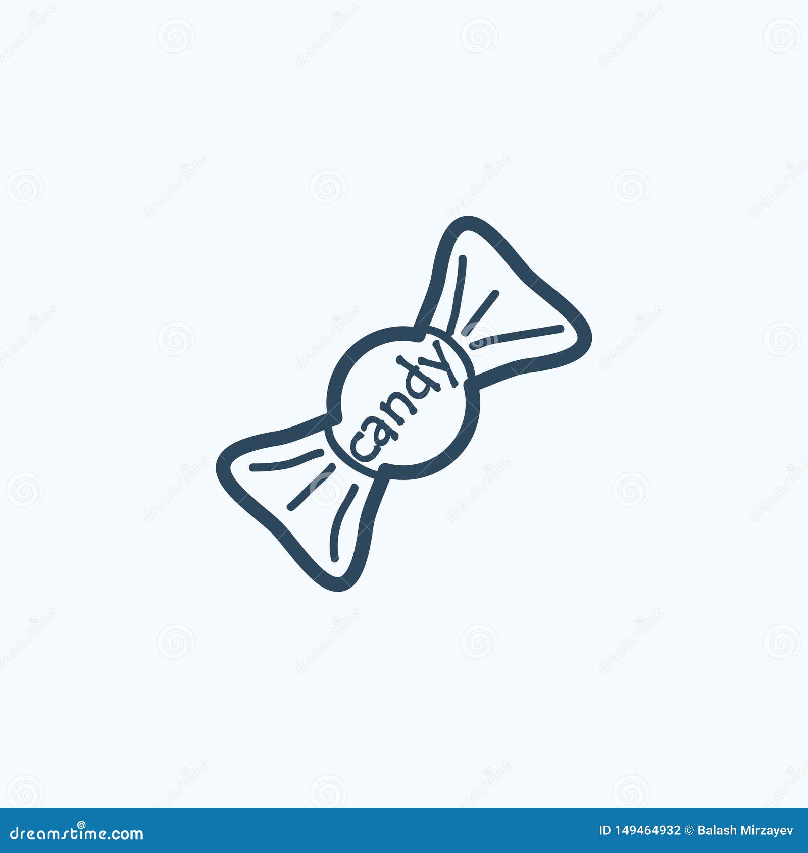 Candy Icon. Vector Candy Icon. Candy Symbol Stock Vector - Illustration ...