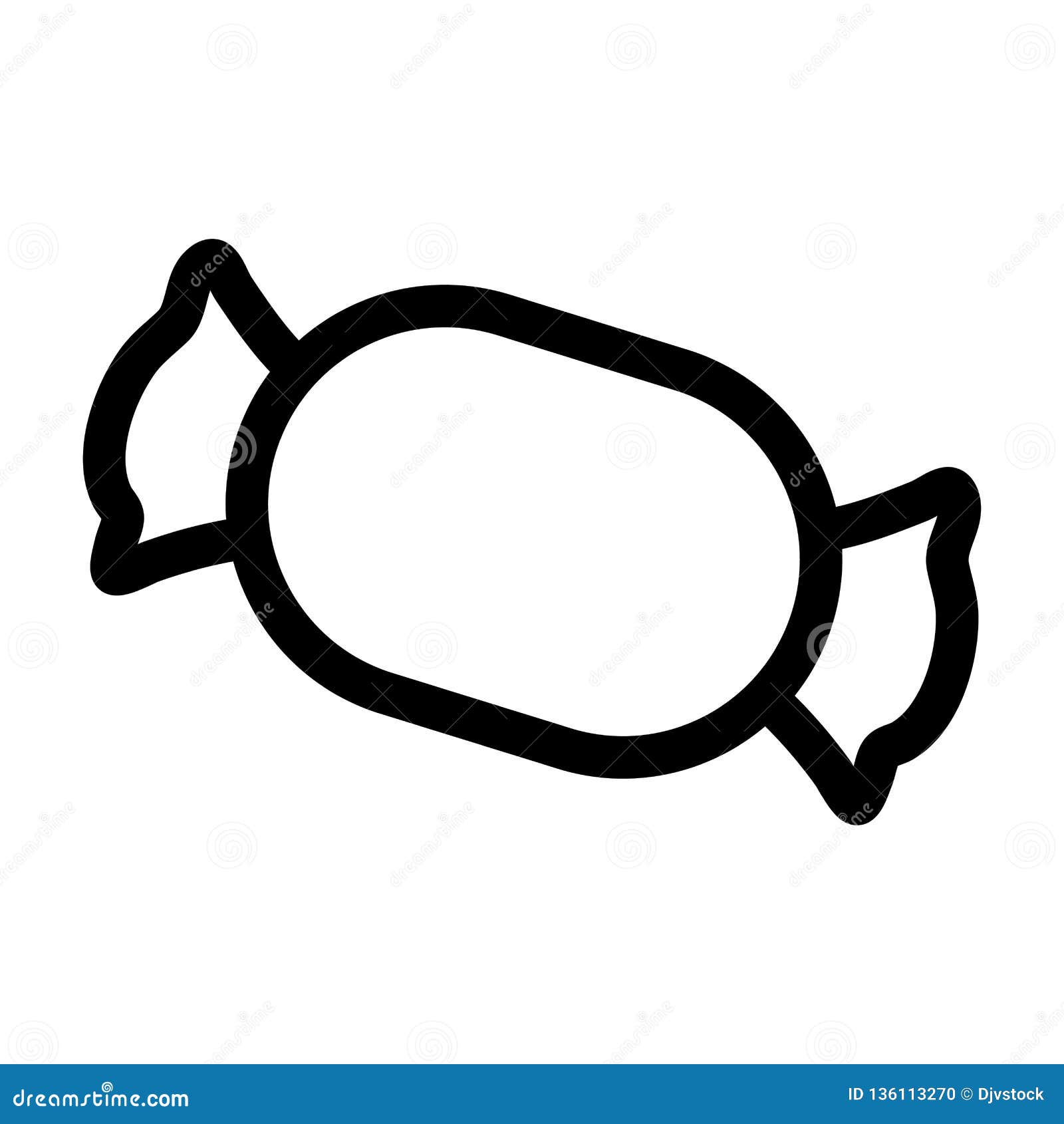 Sweet candy icon stock vector. Illustration of lolly - 136113270