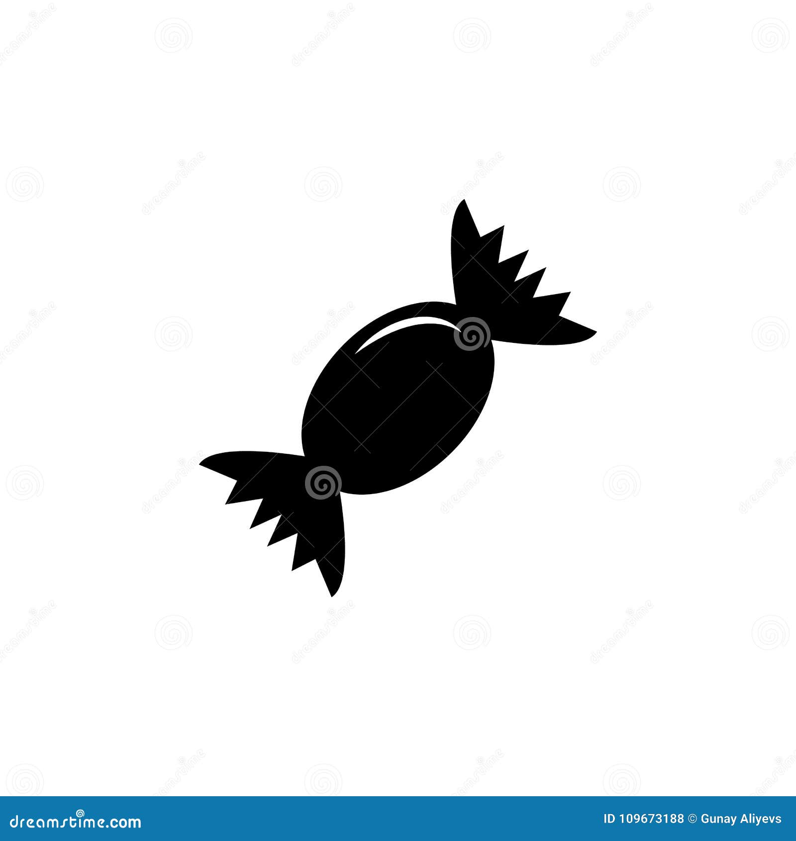 Candy icon stock illustration. Illustration of food - 109673188