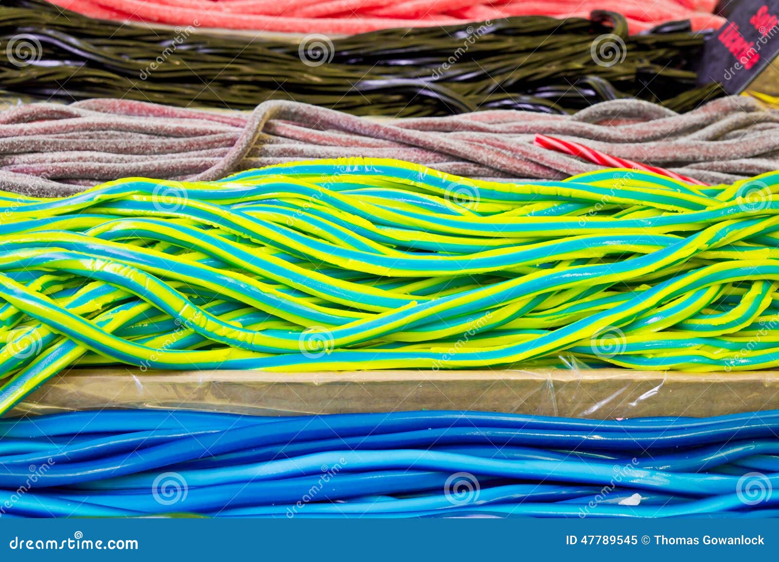 Candy laces stock image. Image of vivid, sweet, design - 47789545