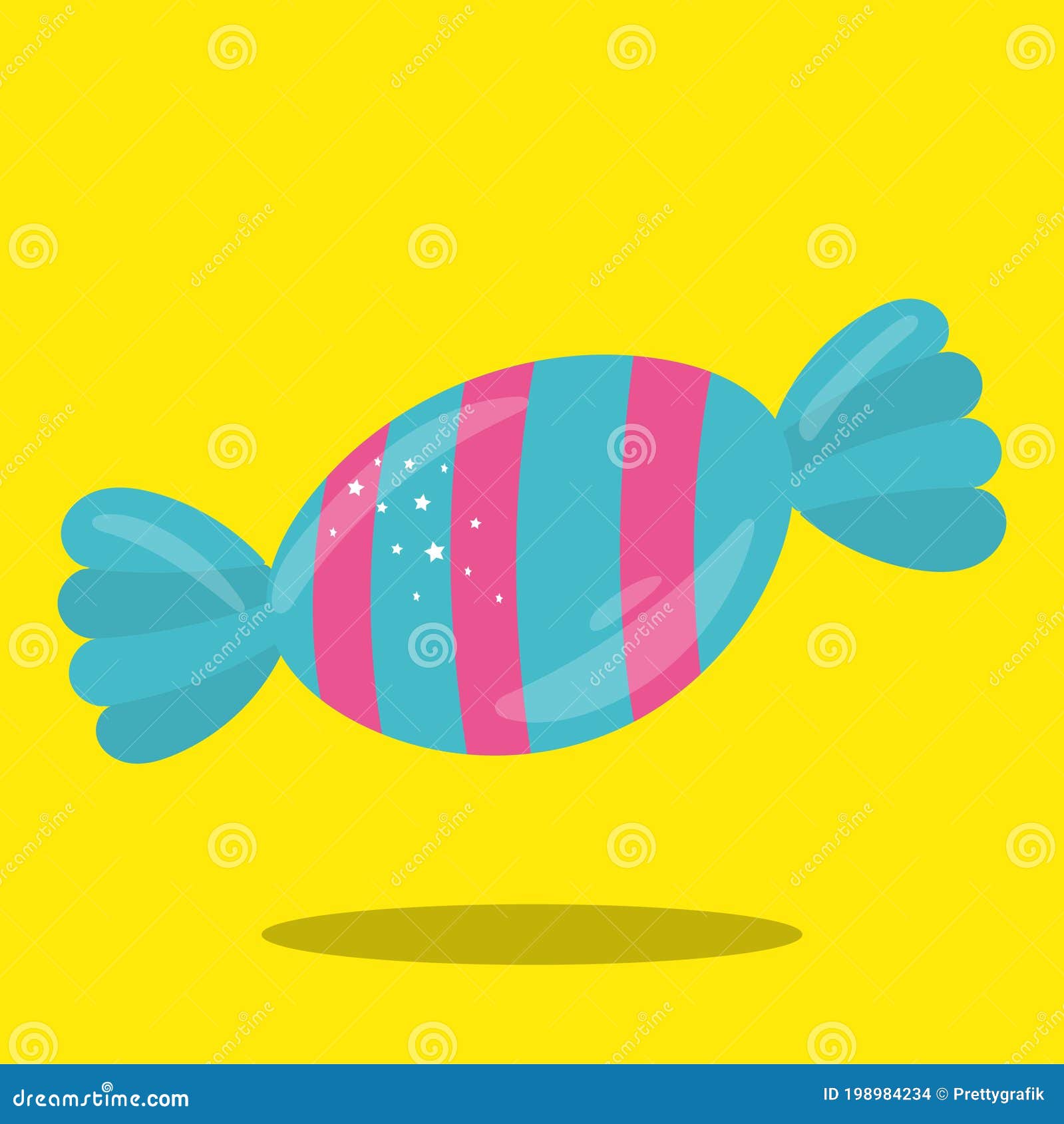 Candy Land Blue Purple Candy 30 Stock Vector - Illustration of vector ...