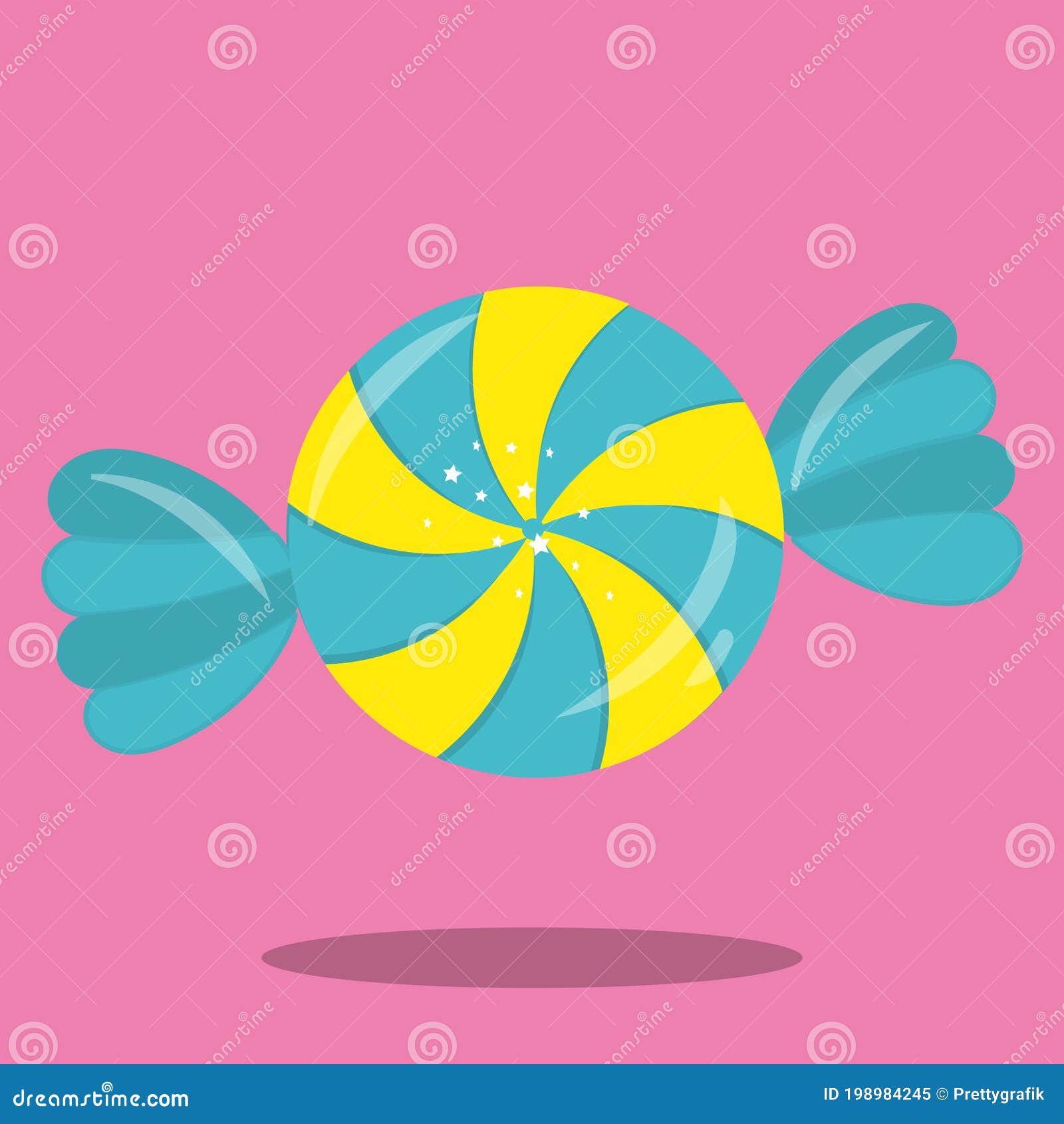 Candy land candy blue 10 stock vector. Illustration of candy - 198984245