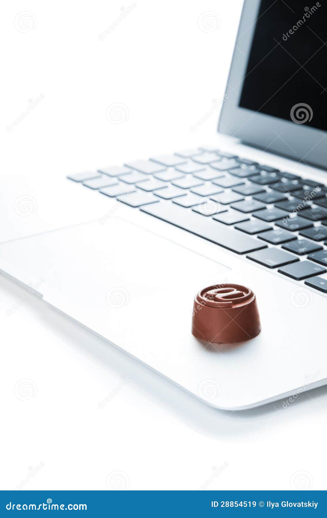 A candy and a laptop stock image. Image of symbol, connection - 28854519