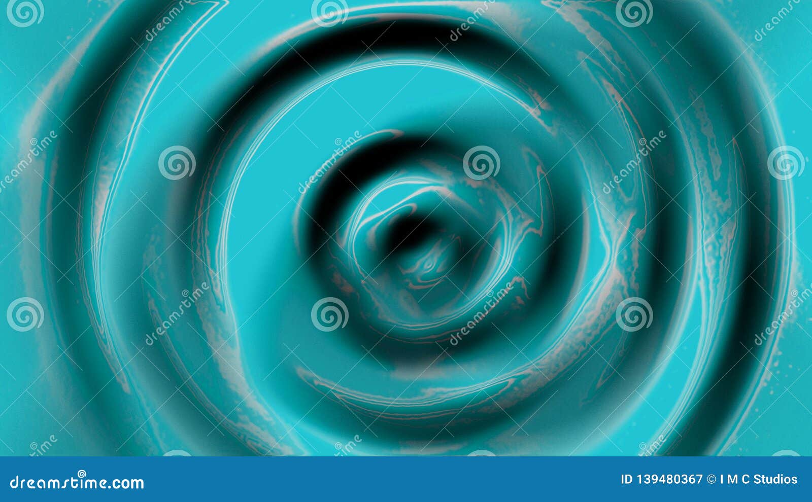 Candy Light Blue Paint Ripple Stock Illustration - Illustration of blue ...