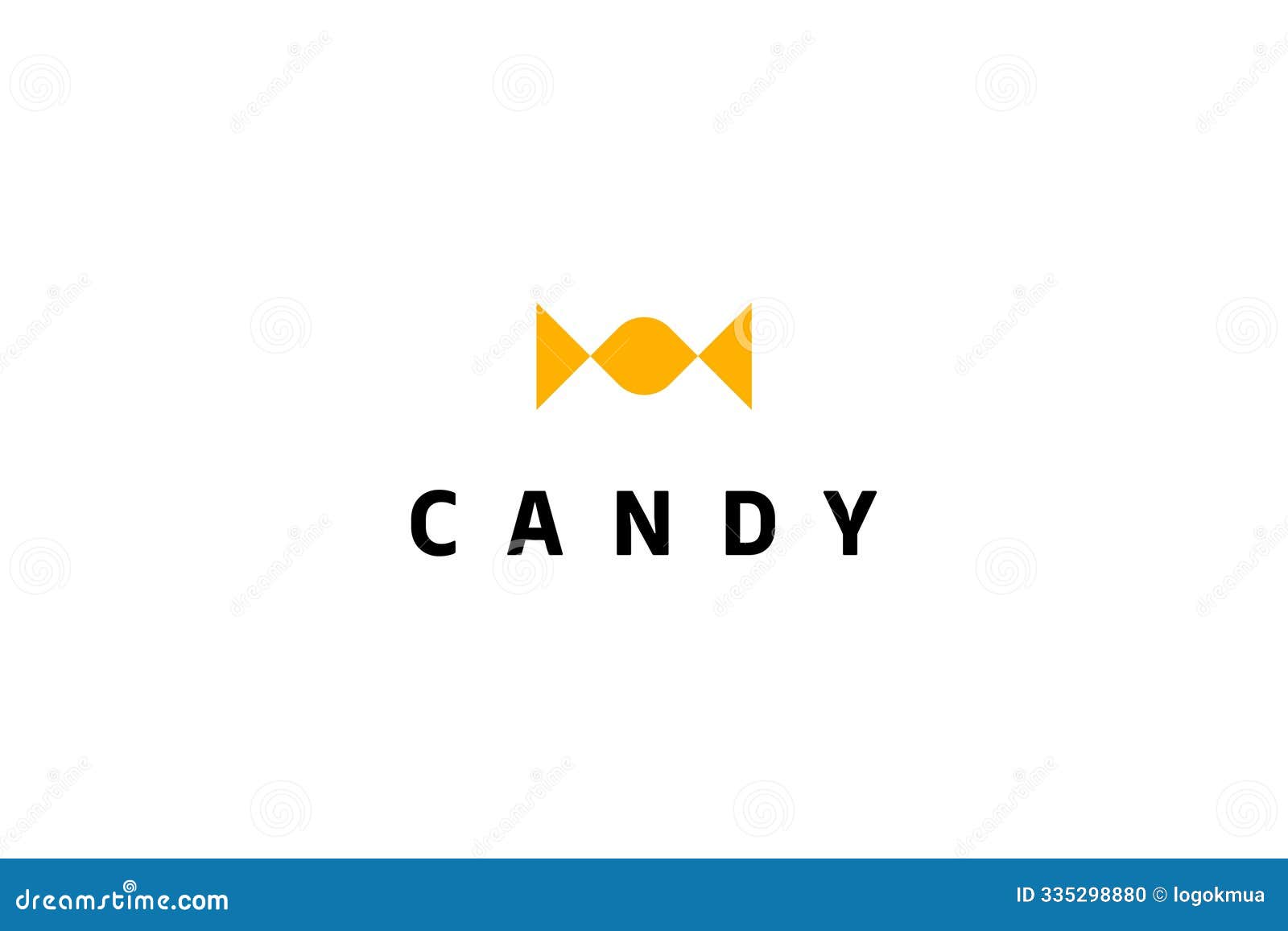 Candy logo design stock vector. Illustration of presentation - 335298880
