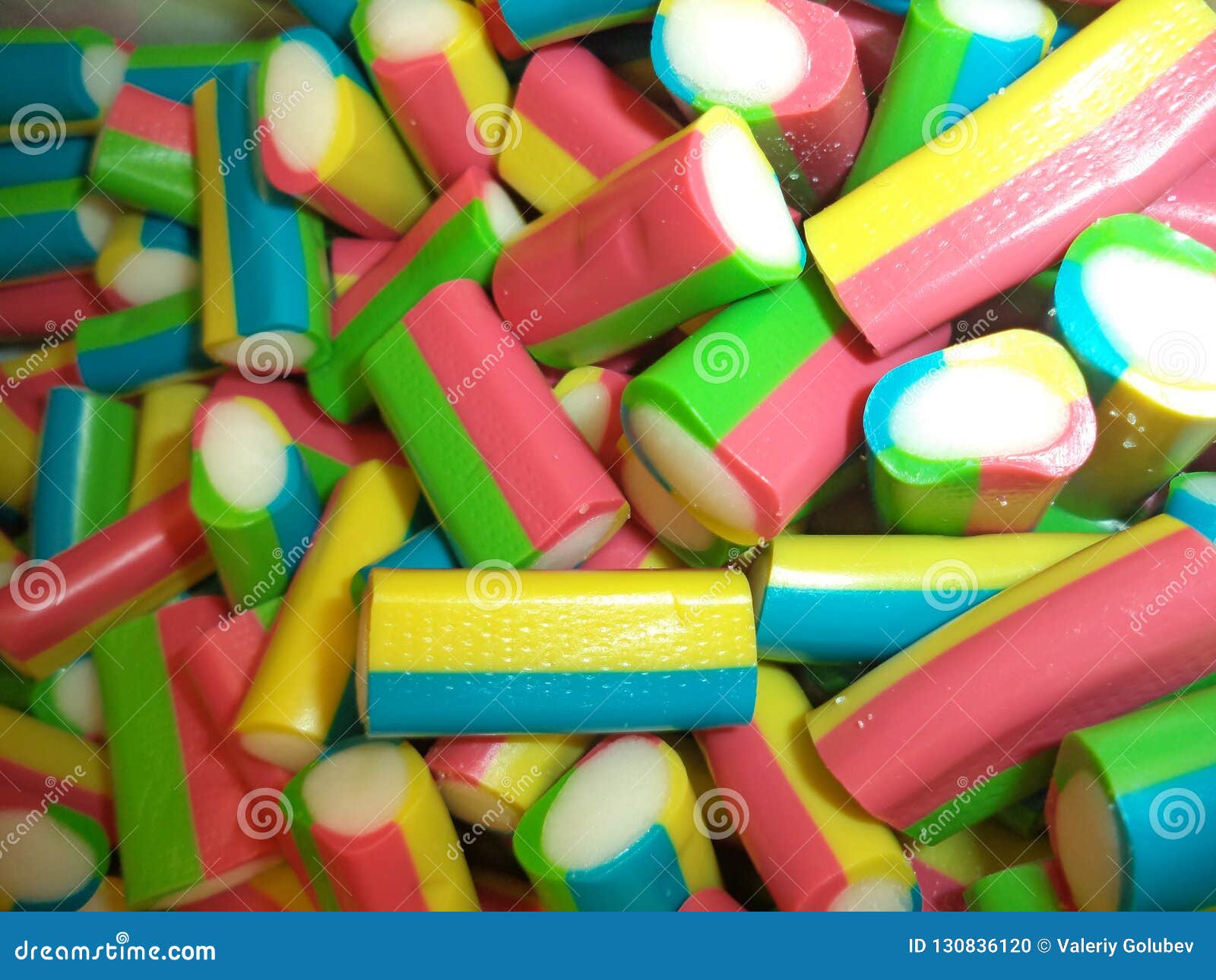 Candy, a Lot of Colorful Sweets Stock Photo - Image of decoration ...
